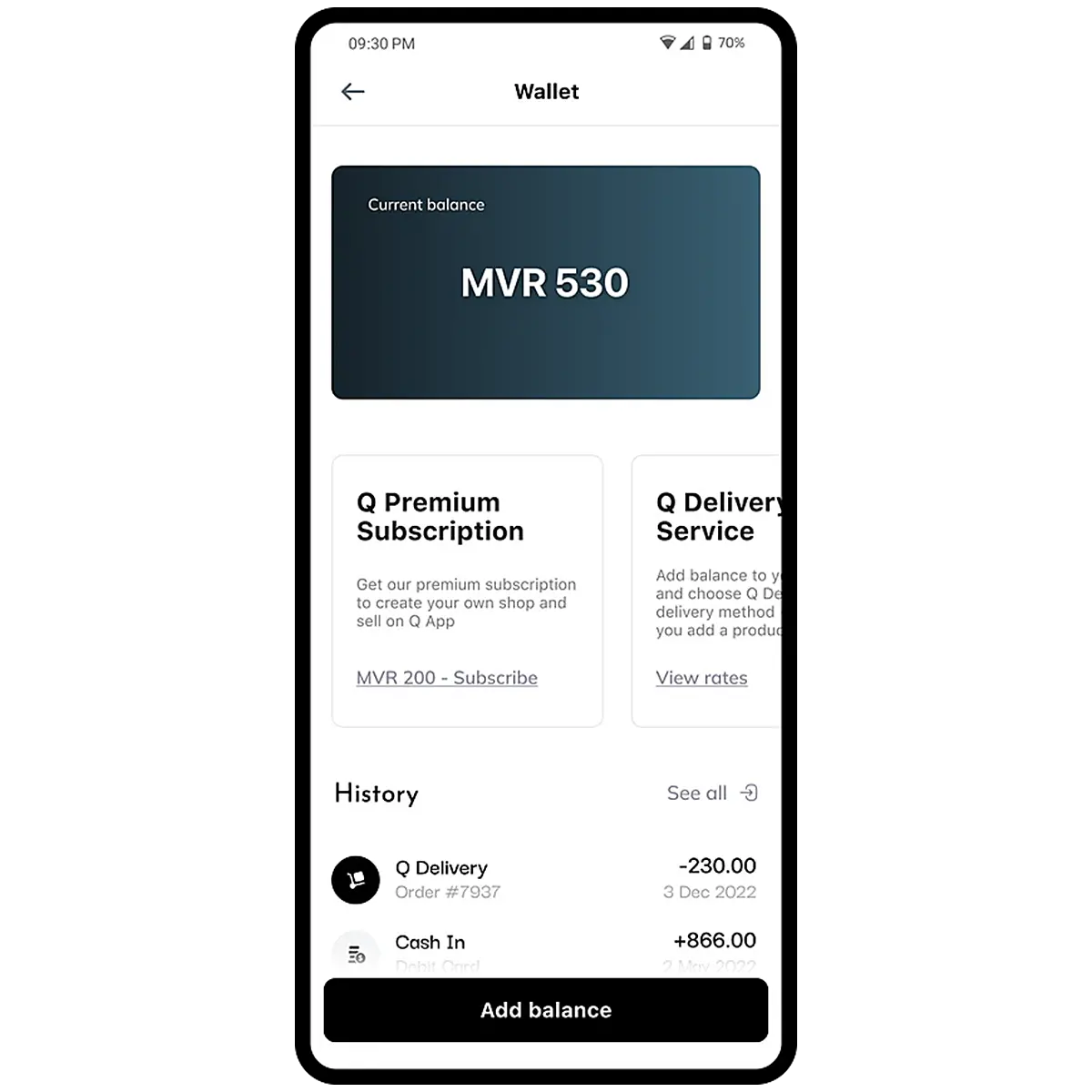 The Online Mall of Maldives | QApp